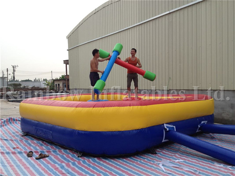 Popular Outdoor Inflatable Interactive Game Jousting Stick Game for ...