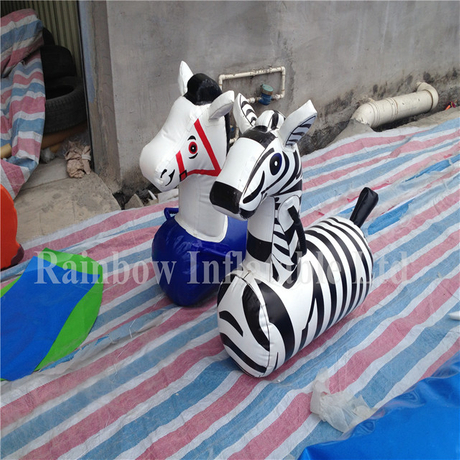 RB25019（0.4x1m） inflatable Rainbow zebra model from China manufacturer ...
