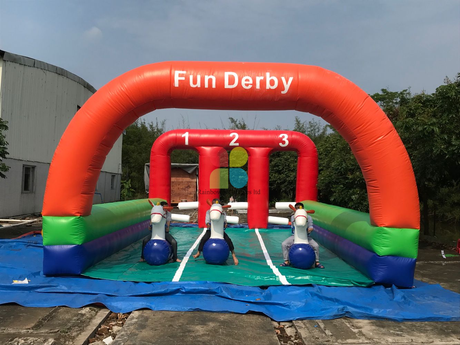 Pony Hop Inflatable Horse Bouncer from China manufacturer - Rainbow ...