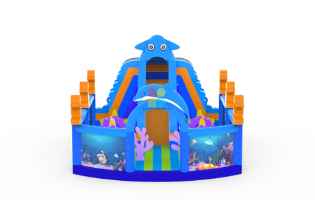 Giant Ocean World Inflatable Playground from China manufacturer ...