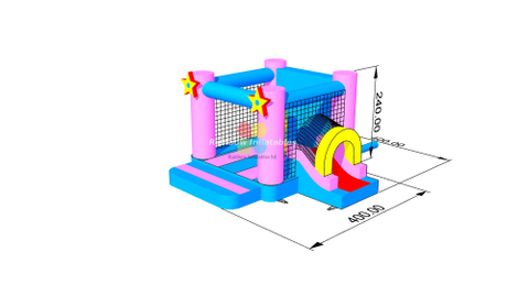 Rainbow New Design Inflatable Stars Bouncer from China manufacturer ...