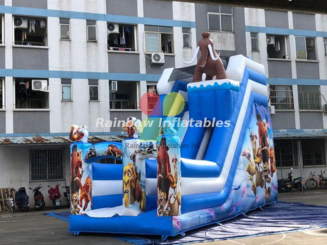 Rainbow Inflatable Ice Age Theme Slide from China manufacturer ...