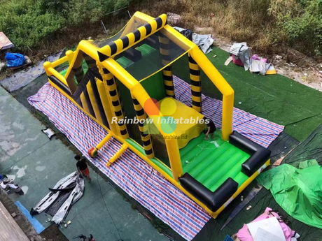 Commercial High Jump Freefalll Air Bag with Climbing And Slide from ...