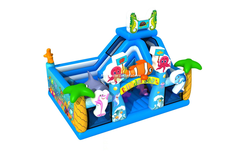 Kids Inflatable Undersea Playground Underwater Adventure-Guangzhou ...